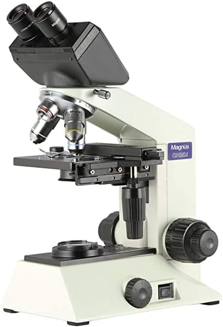Magnus Trinocular Microscope with Halogen Light Illumination (CH-20i Tr ...