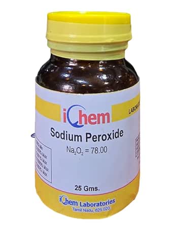 ICHEM Sodium Peroxide Granular (25GM) Assay 93% Min (Lab use only) : Amazon.in: Industrial ...