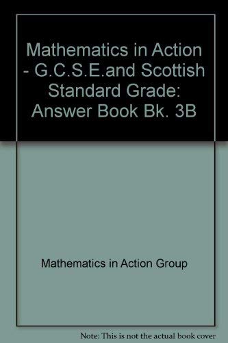 Answer Book (Bk. 3B) (Mathematics in action) : Mathematics in Action ...