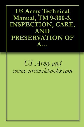 Amazon.com: US Army Technical Manual, TM 9-300-3, INSPECTION, CARE, AND ...