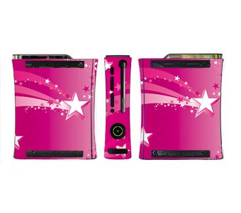 Amazon.com: Pink Starburst Skin for Xbox 360 Console : Video Games