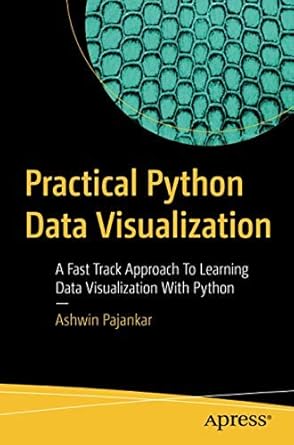 PRACTICAL PYTHON DATA VISUALIZATION: Ashwin Pajankar: 9781484267516: Amazon.com: Books