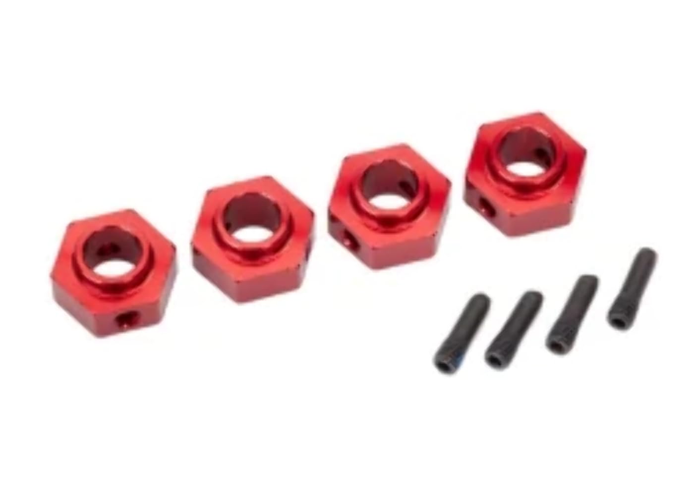 Amazon.com: Traxxas TRX-4 Aluminum Anodized 12mm Wheel Hub Hex w/Screw ...
