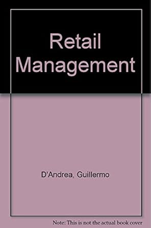 Buy Retail Management Book Online at Low Prices in India | Retail ...