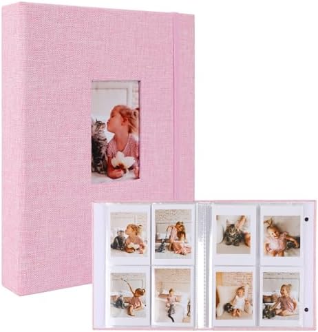 Amazon.com: Ayorasly Polaroid Photo Album, Small Picture Book Holds 280 ...
