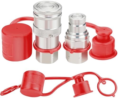 Amazon.com: ANCIMOON 3/8'' Ag Pioneer Hydraulic Quick Connect Coupler ...