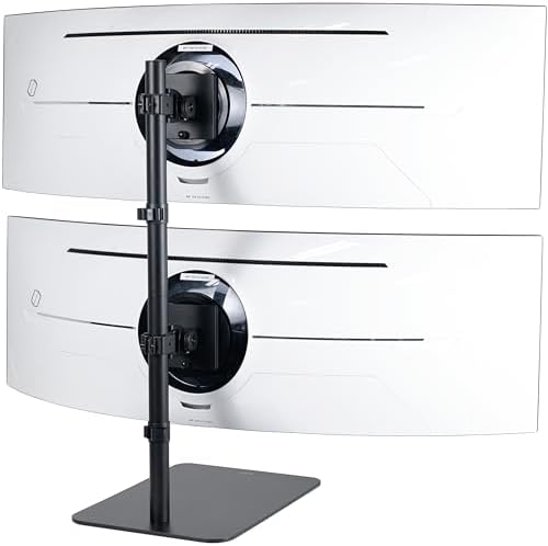 Amazon.com: Vertical Monitor Stand, WORLDLIFT Stacked Monitor Mount for ...