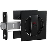 goldenwarm Gold Pocket Door Hardware with Indicator, Brushed Gold ...