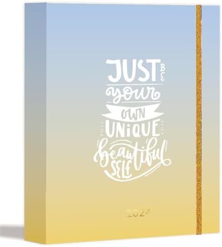 Happywagon | 2024 Unique & Beautiful Wiro Wrap Planner | Hard Cover ...