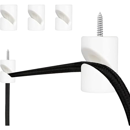 8 Pack Swag Hooks for Ceiling Hanging, Ceiling Hooks for Hanging Lights ...