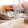 Amazon.com: HOMSFOU Tiara Crown Display Stand,Crown Necklace Three-tier ...