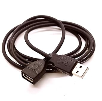 Amazon.com: 3Ft USB 2.0 A Male/A Female Extension Cable (2 Pack ...
