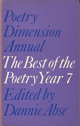Poetry Dimension Annual: Best of the Poetry Year: Abse, Dannie ...