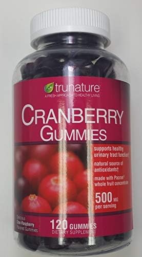Amazon.com: trunature Cranberry Gummies 500mg 120 Count : Health ...