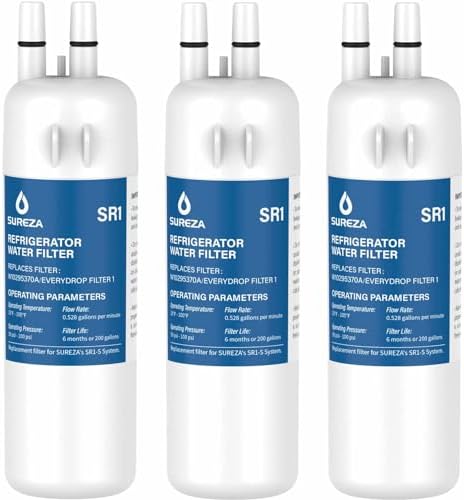 Amazon.com: EDR1RXD1 water filter replacement, for Whirlpool W10295370A ...
