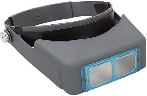 Amazon.com: Headband Magnifier, Professional Double Lens Head-Mounted ...