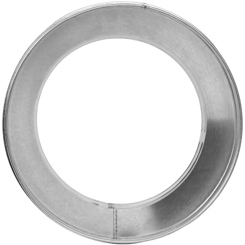 Snapklik.com : HVAC OV 10 To 8 Inch Round Duct Reducer - Galvanized ...