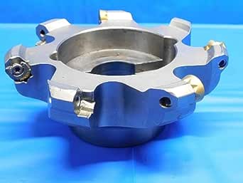 Ingersoll 6" O.D. FACE Mill 1 1/2" Pilot 5/8" Key Holds 7 Inserts 6.0 ...