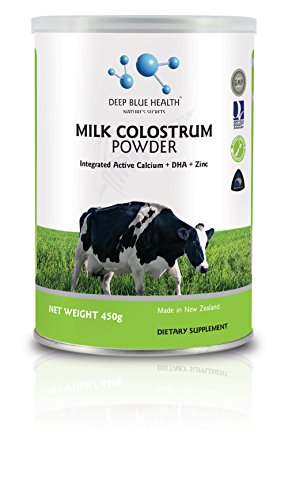 Deep Blue Health Classic COLOSTRUM POWDER 450g (Bovine) from New Zealand