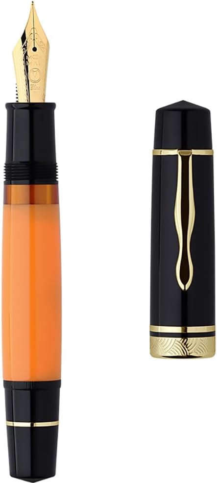 Erofa Majohn P139 Piston Fountain Pen Extra Fine Nib Box | Desertcart INDIA