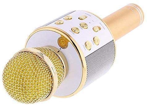 Sm Communication Wireless Singing Mike Multi-Function Bluetooth Karaoke ...