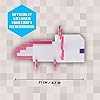 Minecraft Axolotl Light - Officially Licensed, Five Color Modes, Lamp ...