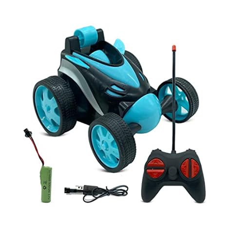 Remote Control Car RC Stunt Vehicle 360°Rotating Rolling Radio Control ...