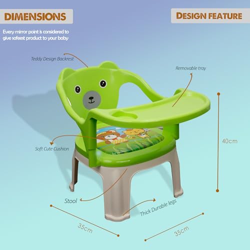 Tony Stark Plastic Chu-Chu squeak sound Feeding Chair with Removable ...