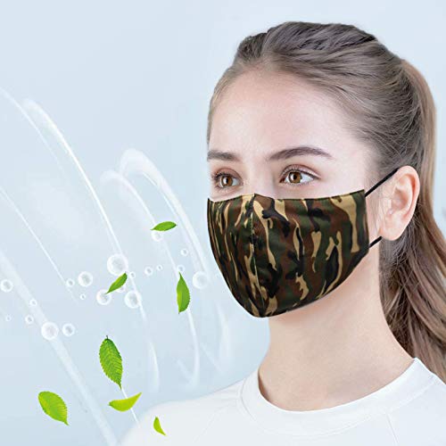 (51% OFF Deal) Camo Cloth Face Mask 3Pcs $9.80 - Mojosavings.com