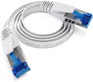 Flat Cat 7 Ethernet cable with break-proof design, internet/LAN cable ...