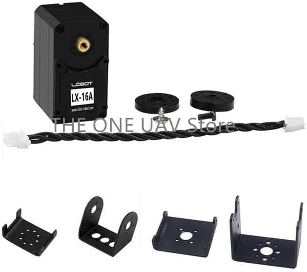 Amazon.com: LX-16A servo with Bracket Serial Bus Intelligent Port Dual ...