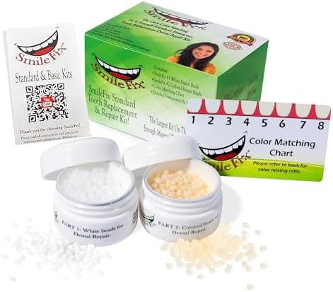 Amazon.com : SmileFix Standard Dental Repair Kit - Color Matching ...