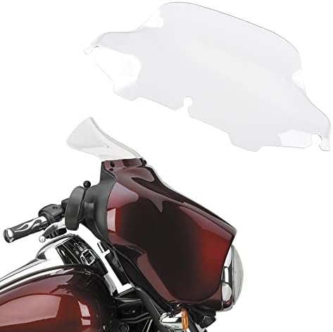Amazon.com: FLPRO 8" Clear Windshield Windscreen Fit for 1996-2013 Harley Davidson Touring ...