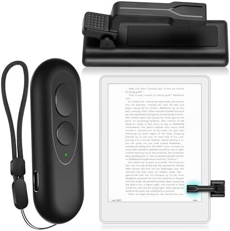 RF Remote Control Page Turner for Kindle Paperwhite Kobo Ereaders ...
