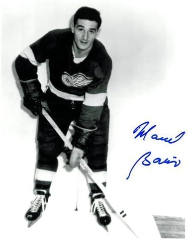 Marcel Bonin Autographed Detroit Red Wings 8x10 Photo at Amazon's ...