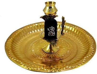 Buy Indian Traditional Indian Brass Lota Shivling Shiv Lingam with ...