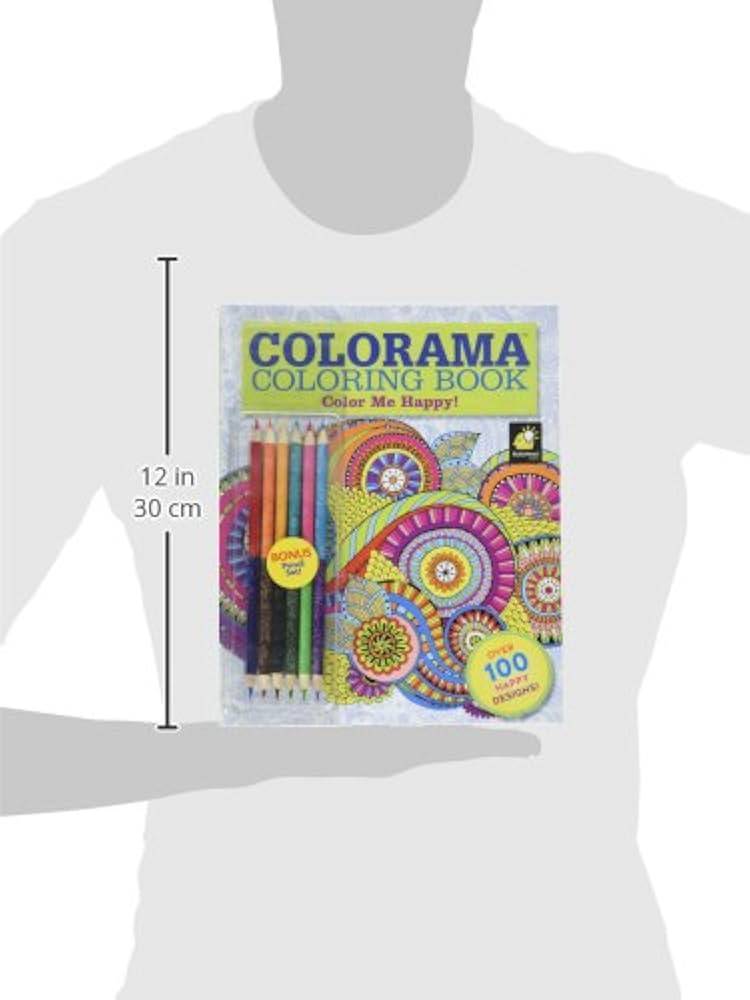 colorama coloring pages colored