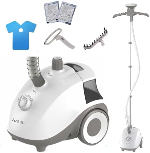 Amazon.com: SALAV® Standing Steamer for Clothes, 1500W Powerful Garment ...