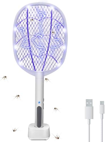 Amazon.com : Phosooy 2 Packs Indoor Electric Bug Zapper with Fan, 2-in ...