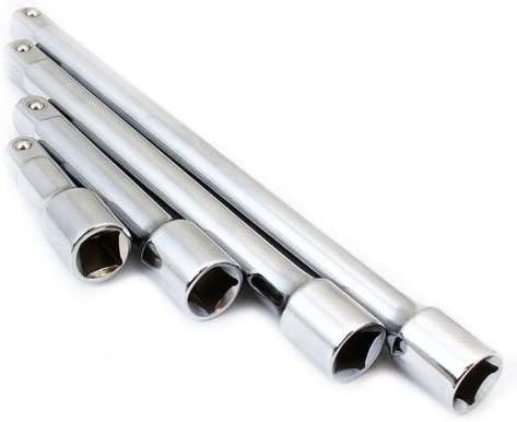 4PC EXTENSION EXTENDER BAR SET FOR 3/8" INCH DR DRIVE RATCHET WRENCH ...