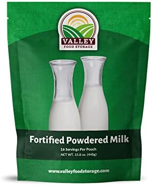 Amazon.com : Freeze Dried Fortified Nonfat Milk Powder | 15.8 Oz ...
