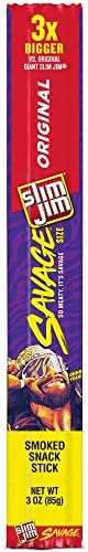 Amazon.com: Slim Jim Savage Stick, 3 oz : Grocery & Gourmet Food