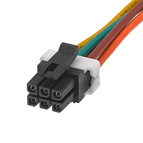 Cable Assembly, Micro-Fit 6 Position Receptacle, Micro-Fit 6 Position ...