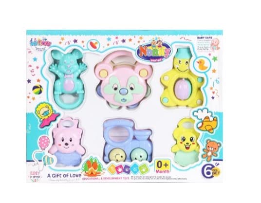 HappyBive Baby Rattle Musical Preschool Toy for Kids | Rattling Toy ...