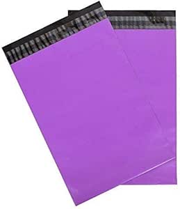 Amazon.com : ProLine 7.5x10.5 Purple Poly Mailer Envelopes Shipping ...