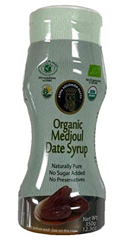 King Solomon 100% Organic Medjoul Date Syrup, Silan, 12.3oz | Gourmetian