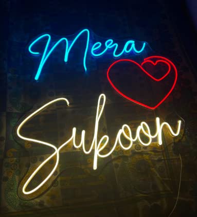 Buy ANSHKIT Couple Neon Sing Board for Wedding Decor Custom Couple ...