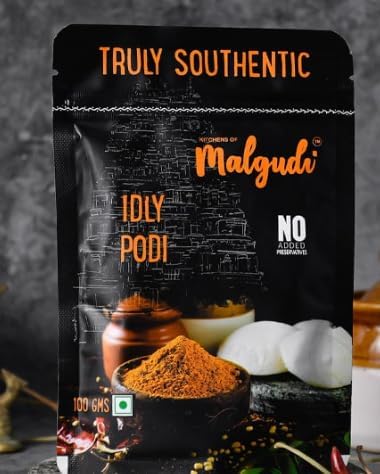 Kitchens Of Malgudi Idli Podi, Pack of 2 - Gun Powder for Idli, Dosa ...