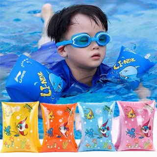 Wizme Kids Swimming Arm Band Float/Swim Armband/Arm Sleeves Band for ...