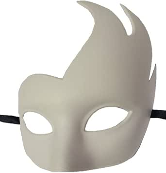 Amazon.com: Jabbawockeez Style Venetian Masquerade White Half Face ...